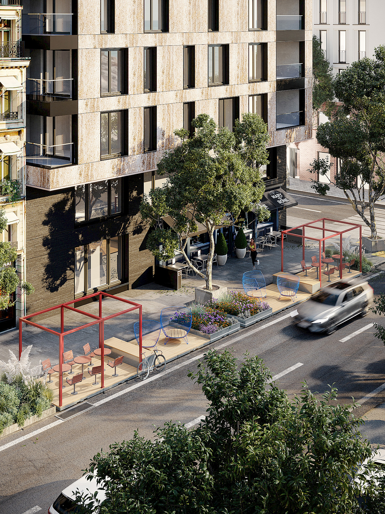 Parklet Modular Urban Spaces | Nola®