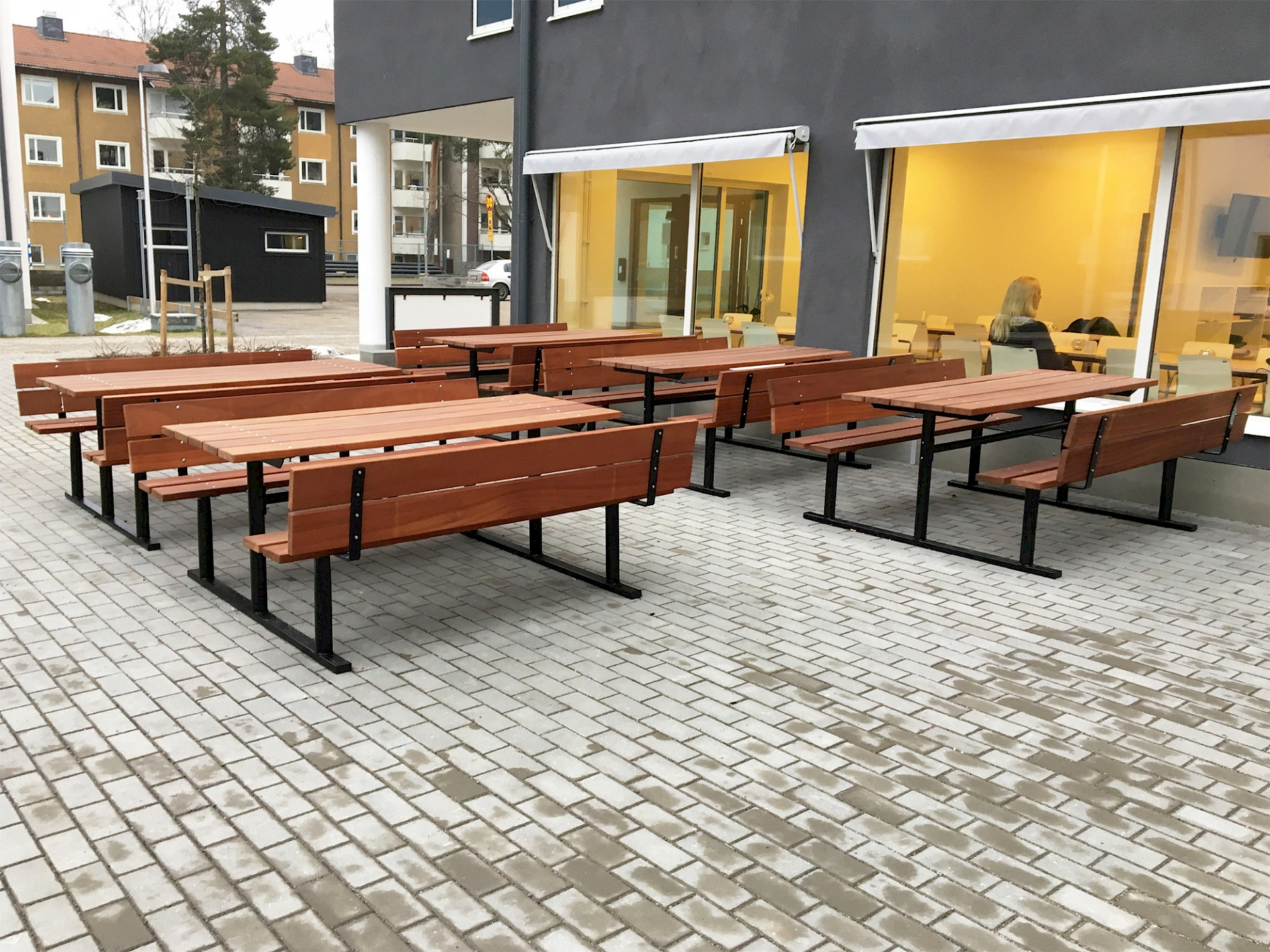 Bänkbord | Parkbänk med bord | Nola®