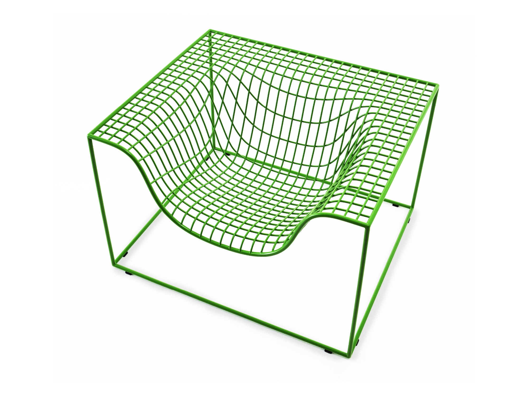 Metal grid chair store