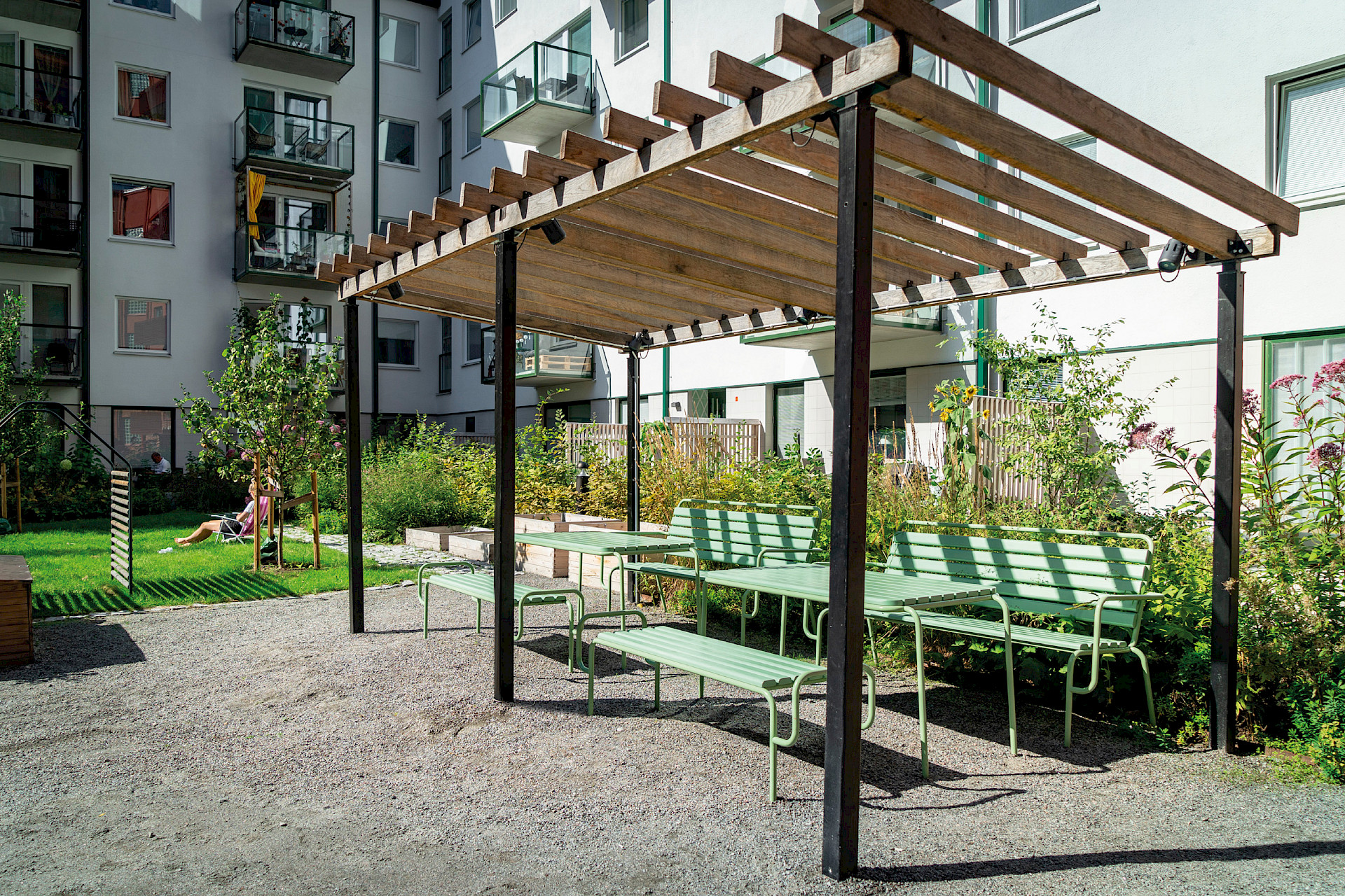 Akalla Pergolasystem | För det urbana stadsrummet | Nola®